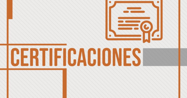 Certificaciones - Investigación