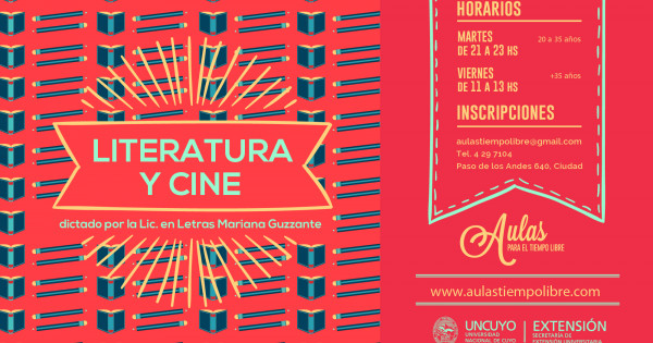 Comienza el Taller de Literatura y Cine en las Aulas para el Tiempo ...