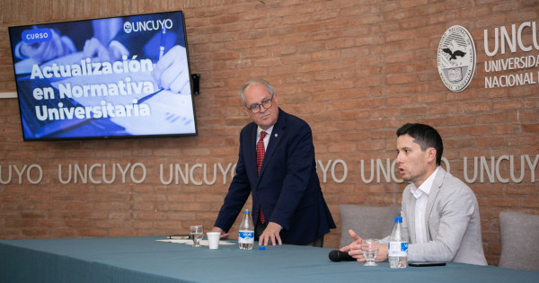 El rectorado de la UNCUYO inició un proceso de actualización de ...