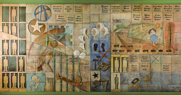 Ampliarán mural en homenaje a los desaparecidos en la UNCUYO - Prensa ... Ampliarán mural en homenaje a los desaparecidos en la UNCUYO - Prensa ...