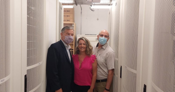 Avanzan las obras del nodo informático de la Universidad - Prensa UNCUYO